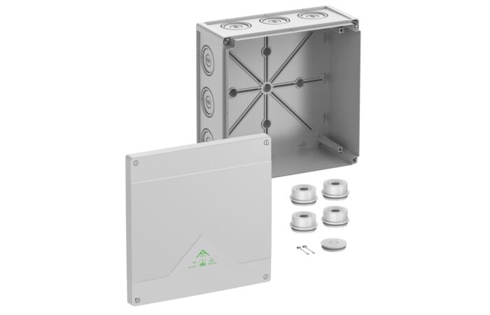 Krabice ABOX 350 rozboč.prázdná IP65