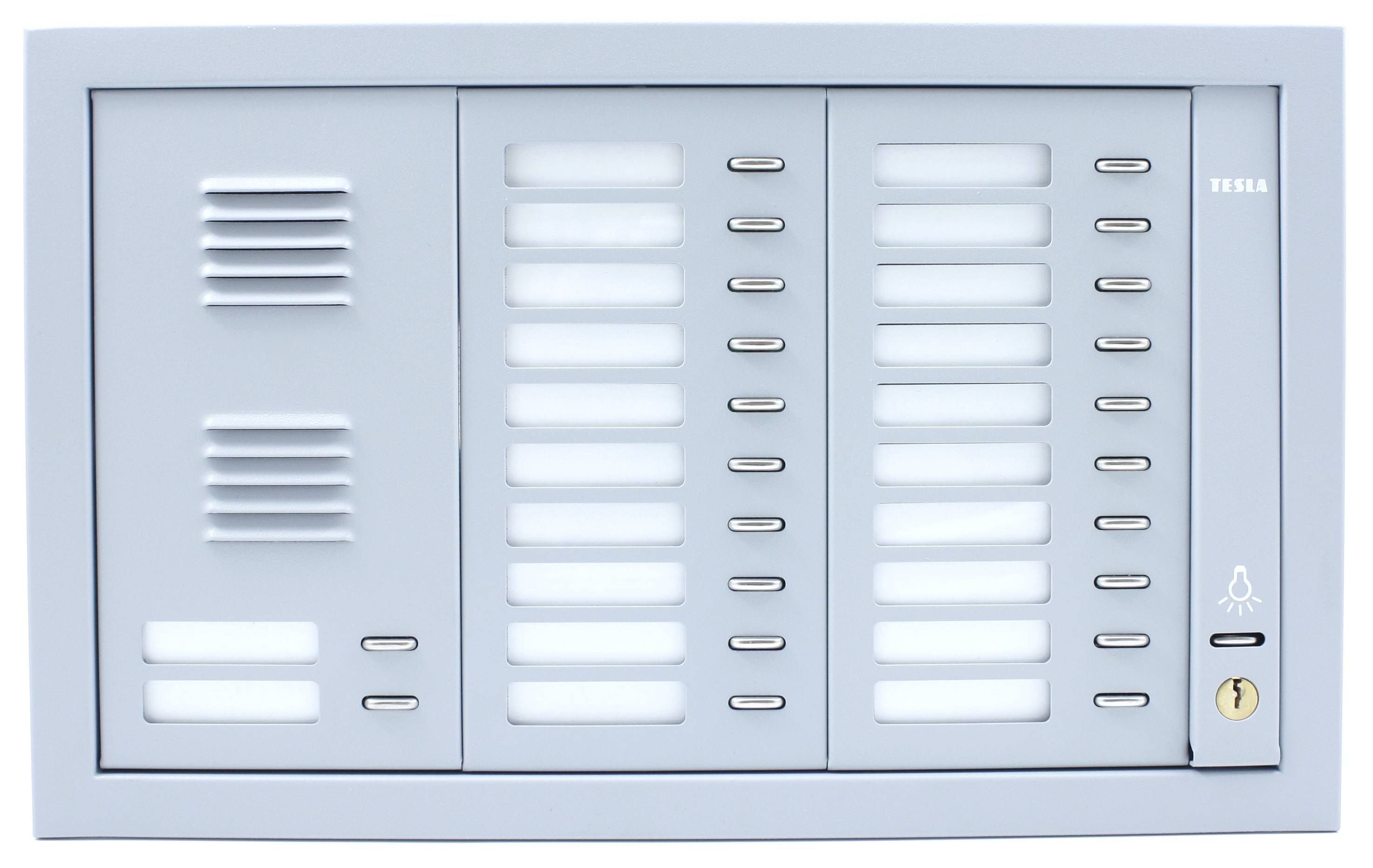 TESLA STROPKOV Tlačítkové tablo 4FP83012, 22 tlačítek