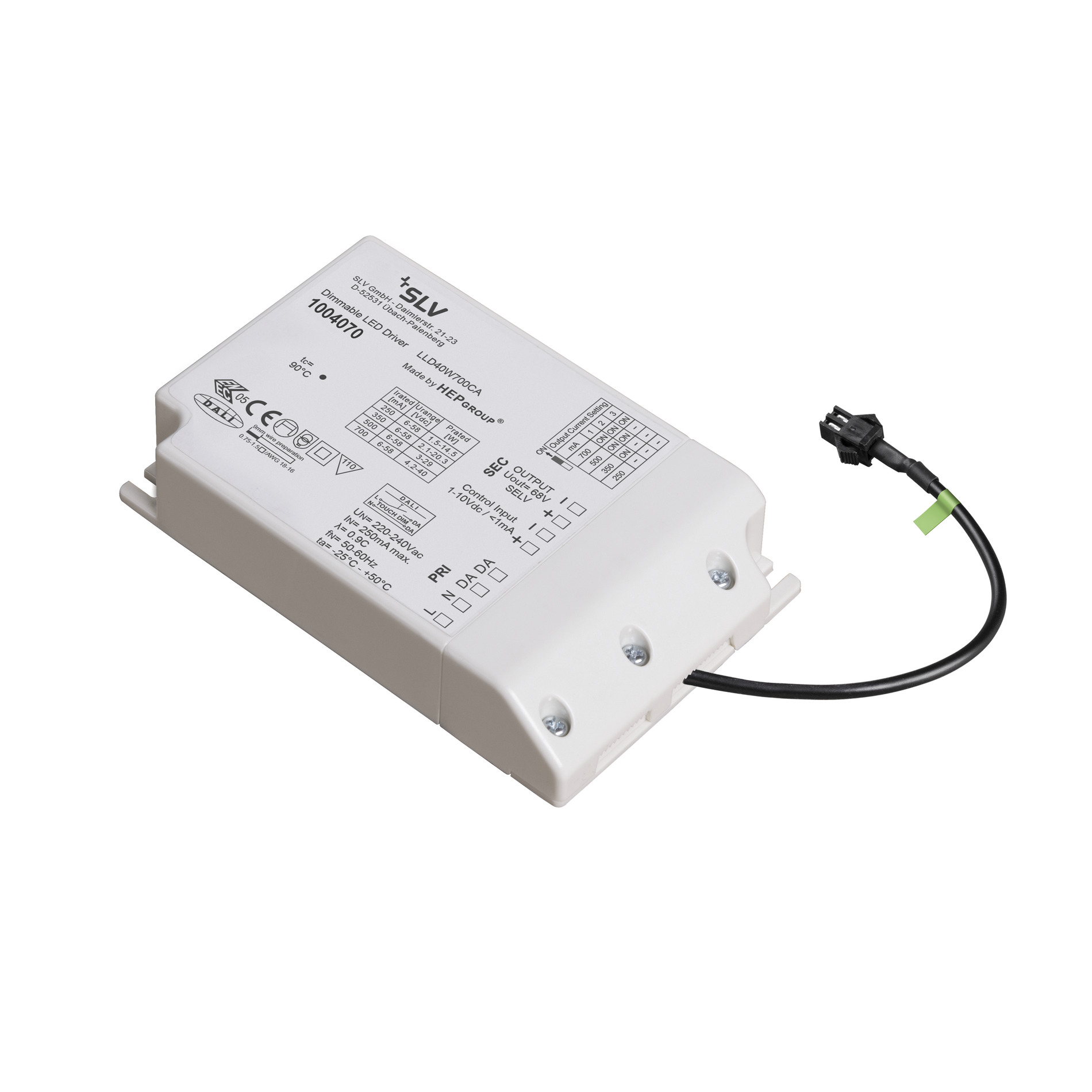 LED driver, 40 W 700 mA