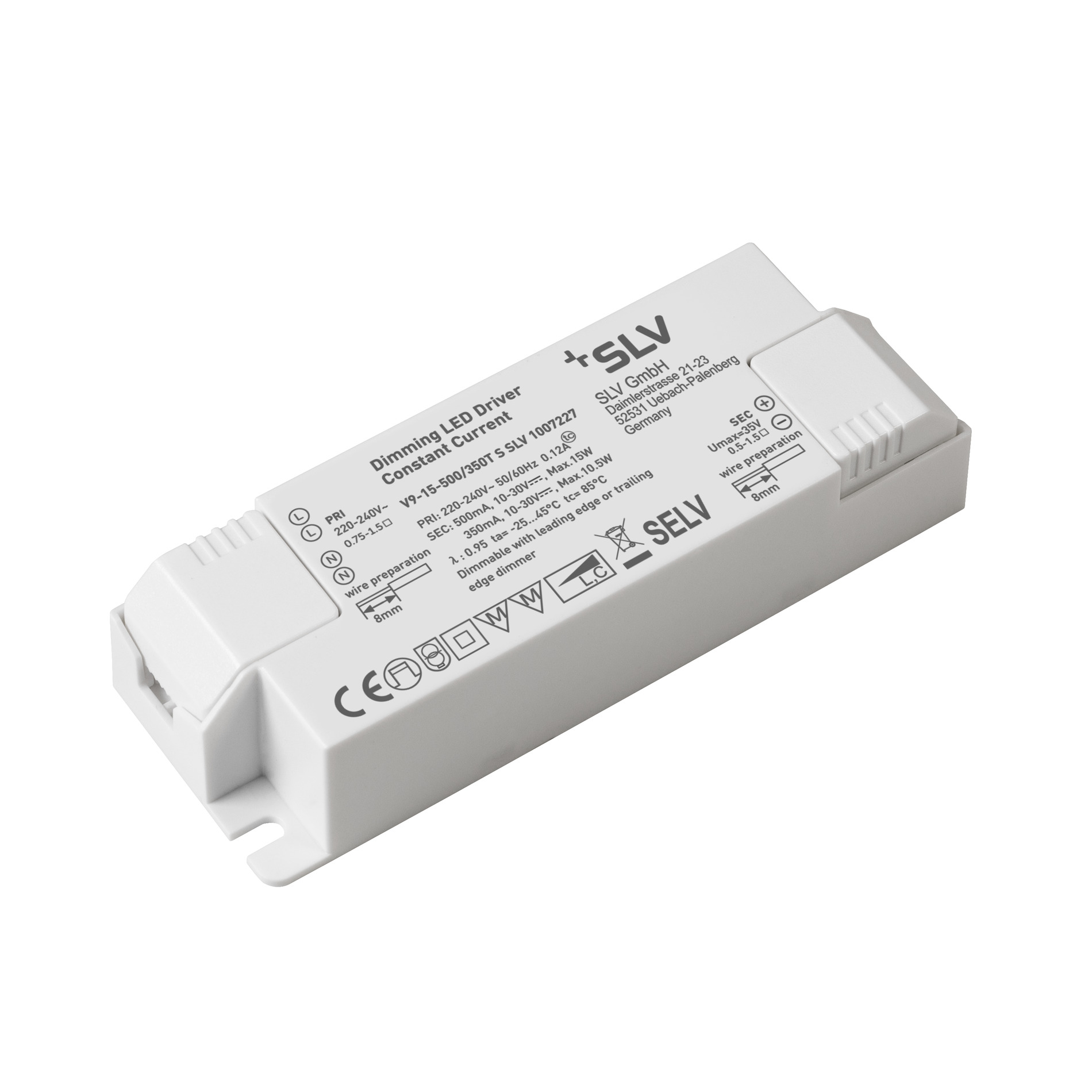 LED driver 20 W 350 mA/500 mA PHASE