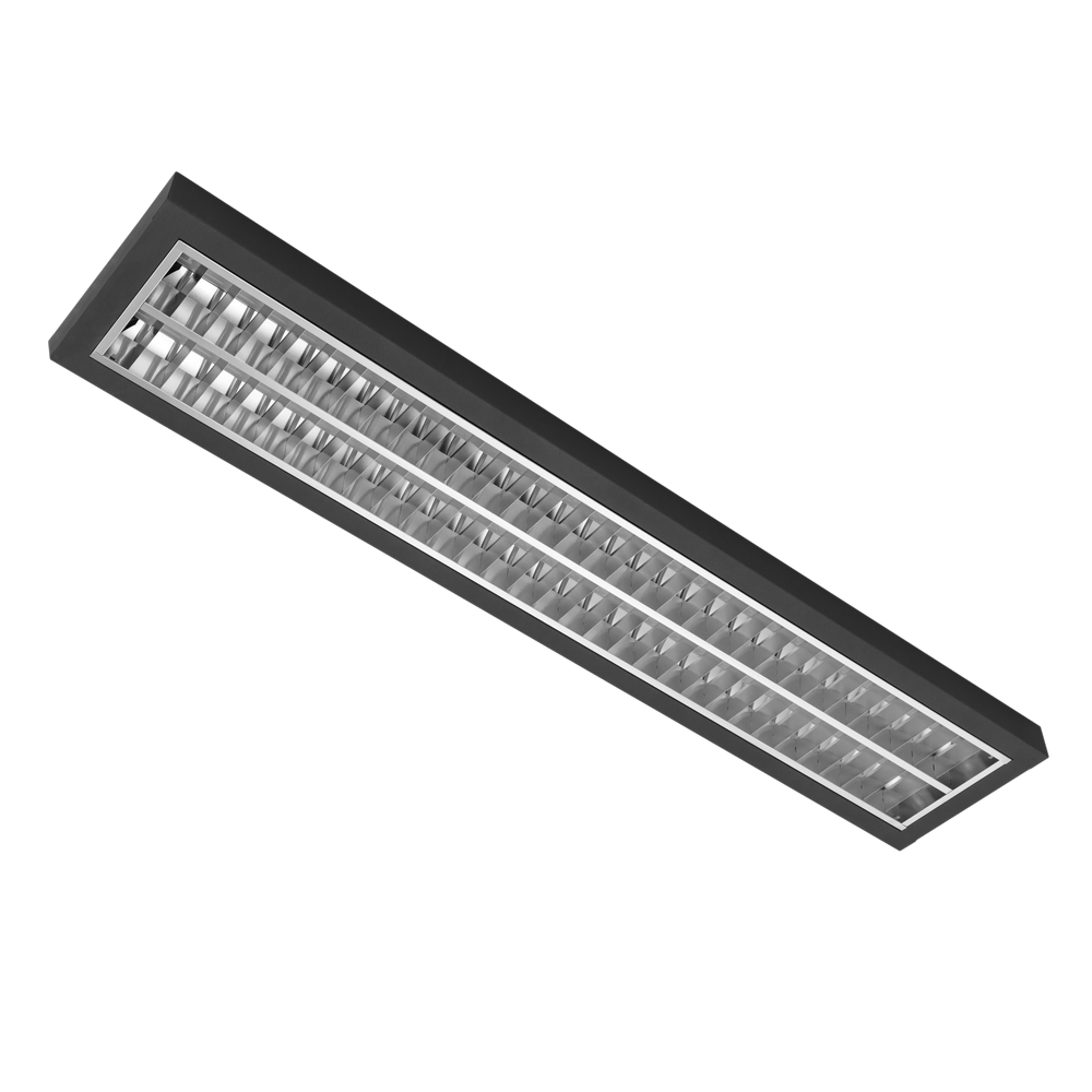 MODUS Svítidlo AREL4000, 2x LED , 1200mm, mřížka AL mat, závěsné direkt ...